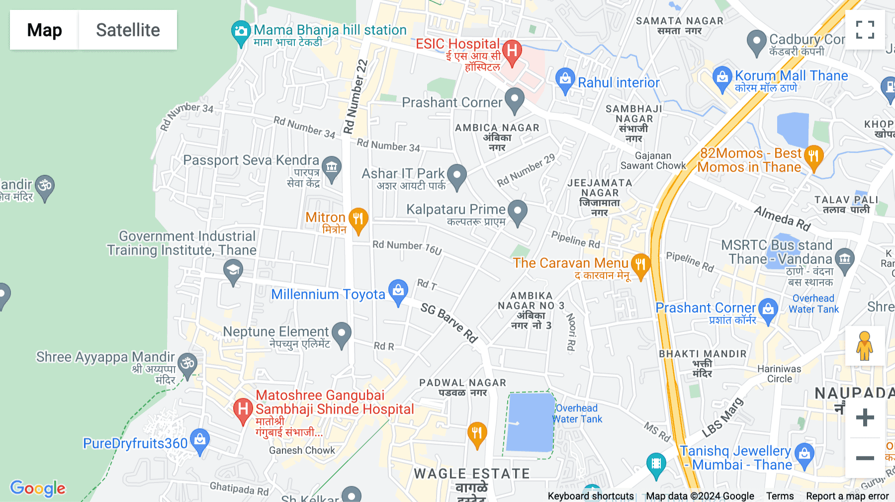 Serviced offices to rent and lease at Nehru Nagar, Wagle Industrial ...