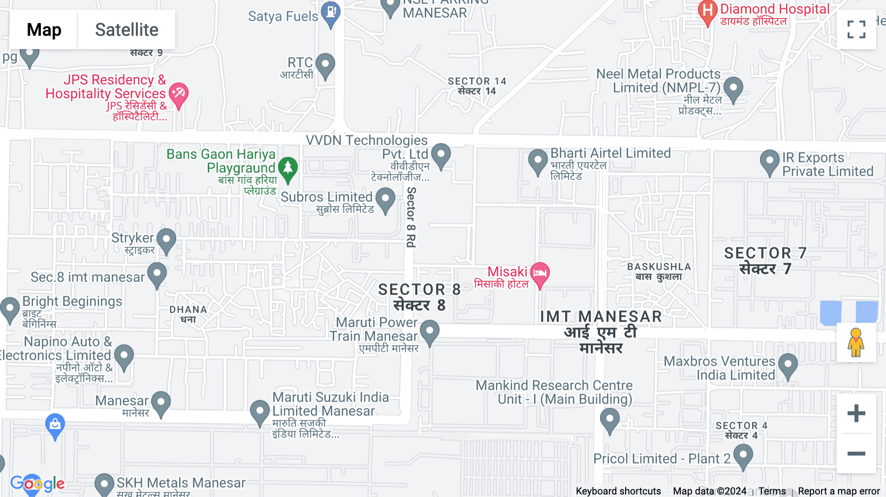 Serviced offices to rent and lease at Cyberwalk, Plot No.-CP9, Sec.-8 ...