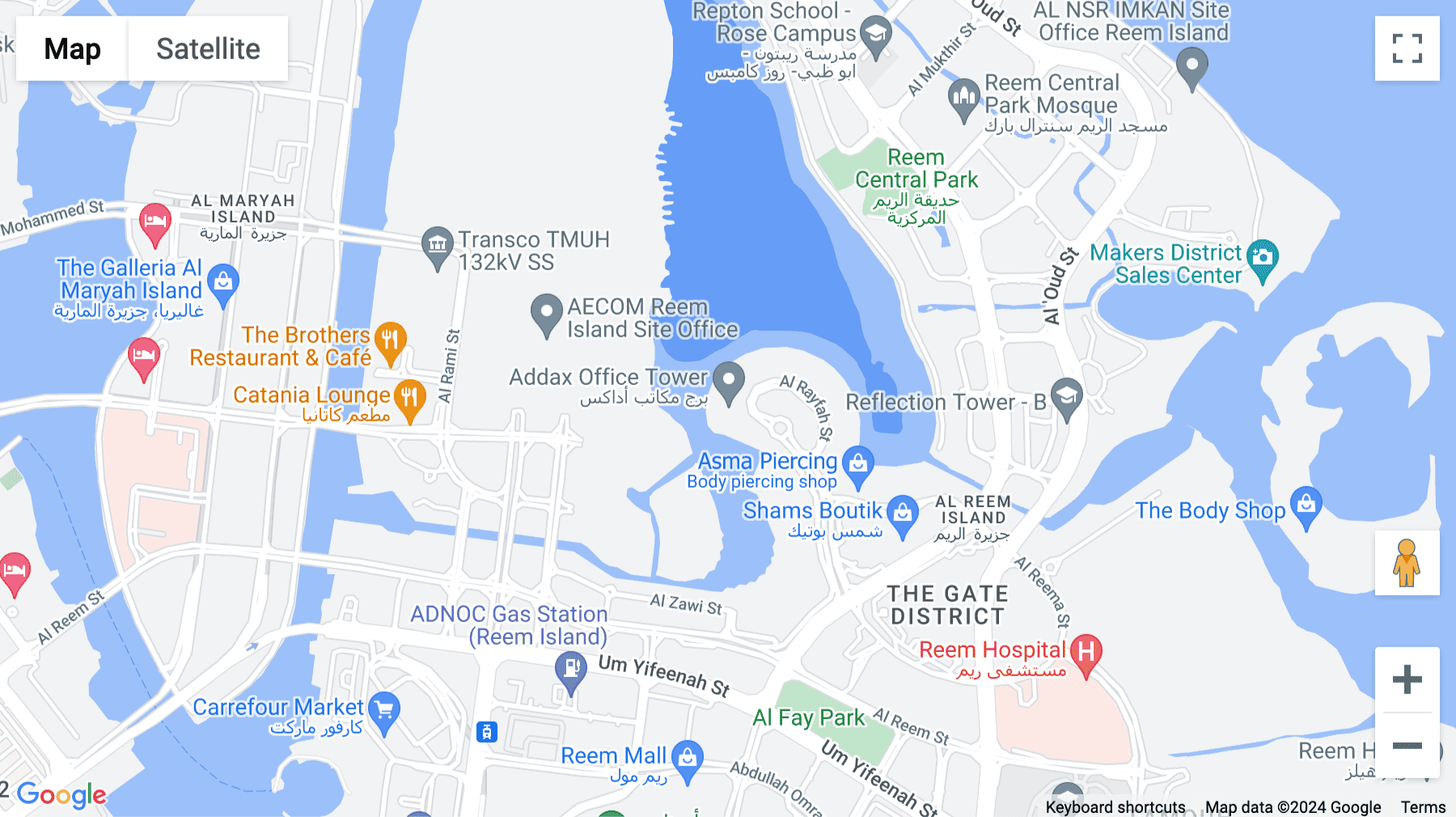 Serviced offices to rent and lease at ADDAX Tower, Reem Island, 51st Floor